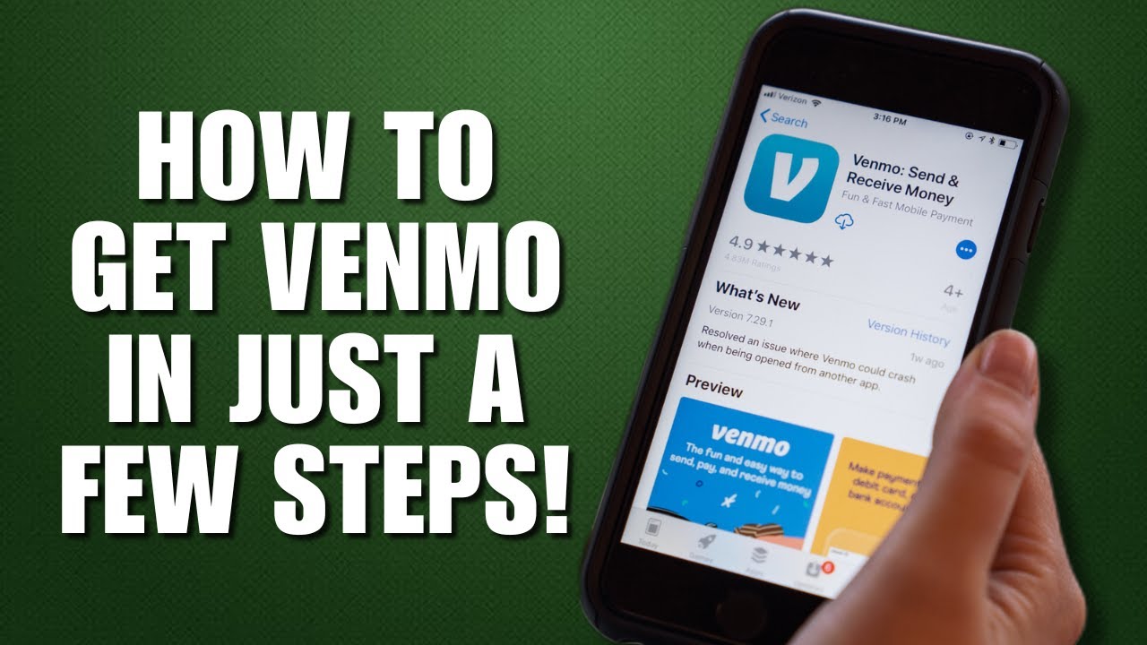 How to Get Venmo in Just a Few Steps! - YouTube