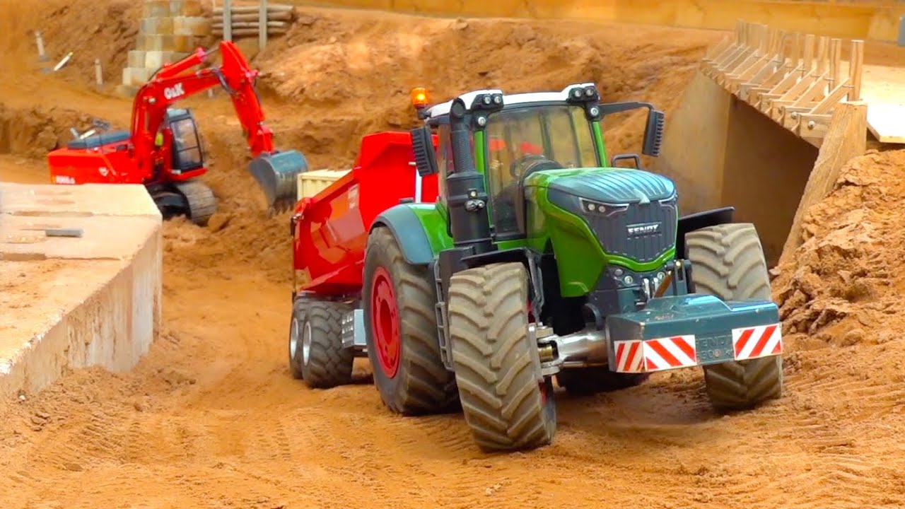 MIND BLOWING HYDRAULIC RC TRUCKS AND CONSTRUCTION MACHINES ...