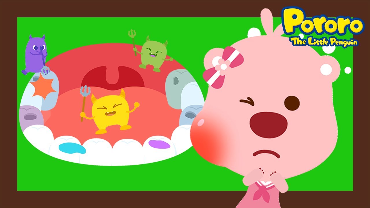 Pororo Dentist | Brush your teeth with Loopy | Learning Healthy Habits ...