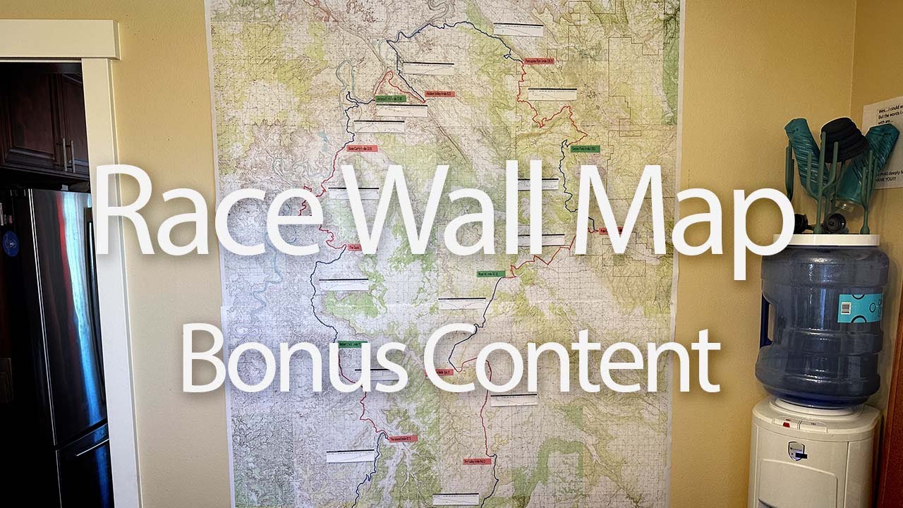 How I make Wall Maps when race prepping - YouTube