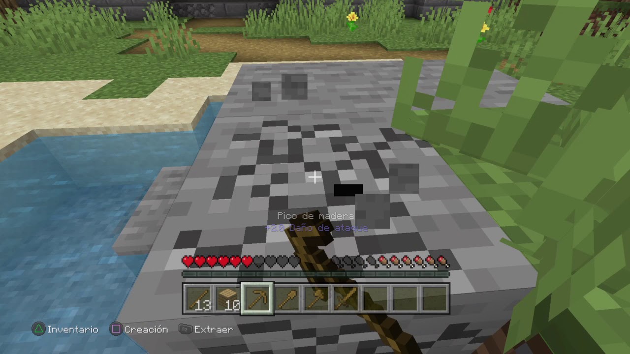 Minecraft tutorial versión Antigua play 4 - YouTube