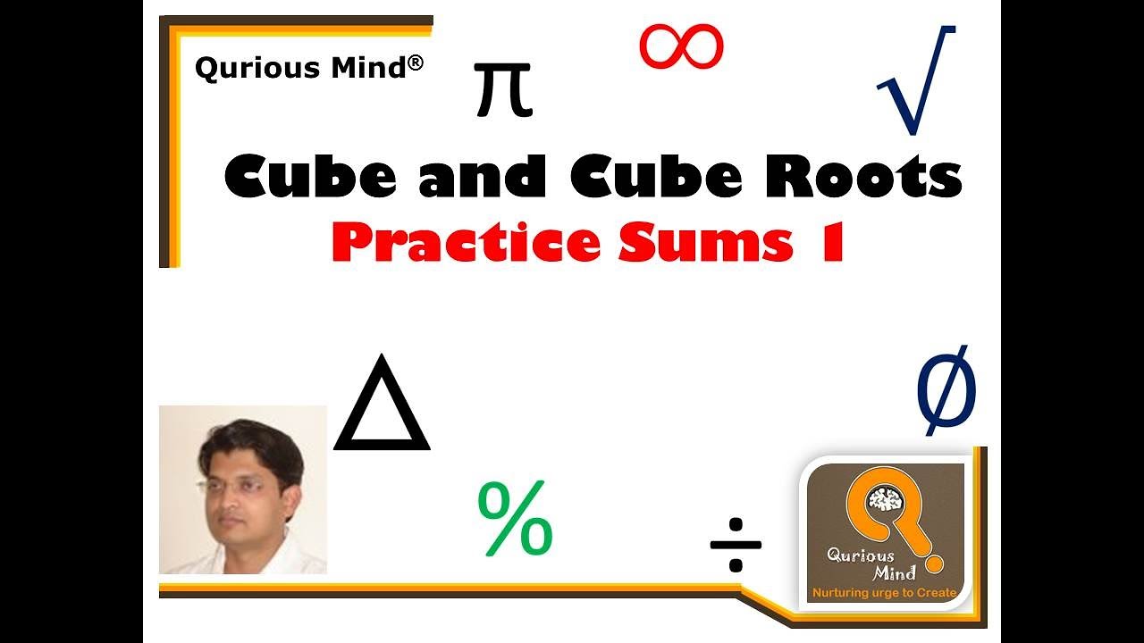 Cube and Cube Roots - Practice Sums 1 (Patterns) - YouTube