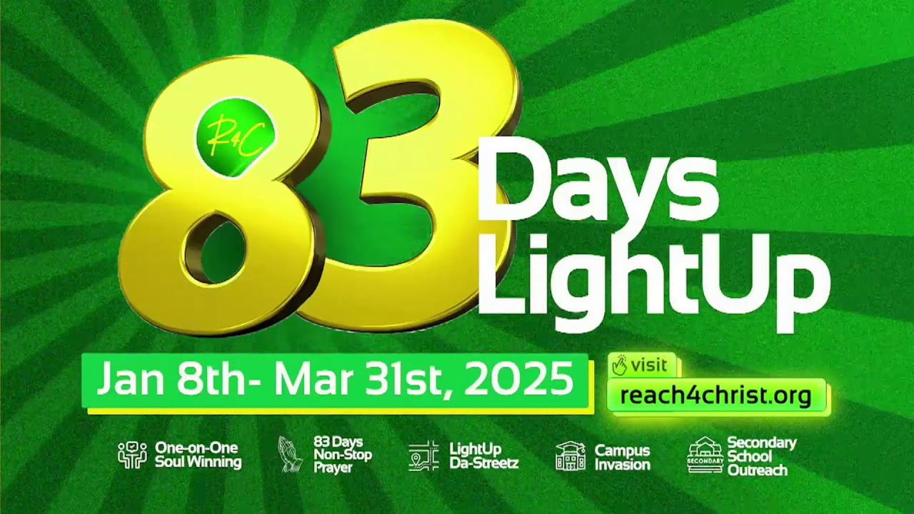 REACH4CHRIST: 83 DAYS OF TRANSFORMATION || 83 DAYS PRAY-A-THON || NON ...