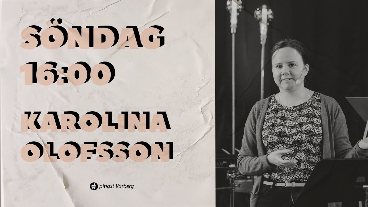 Gudstjänst 19 april - Karolina Olofsson - YouTube