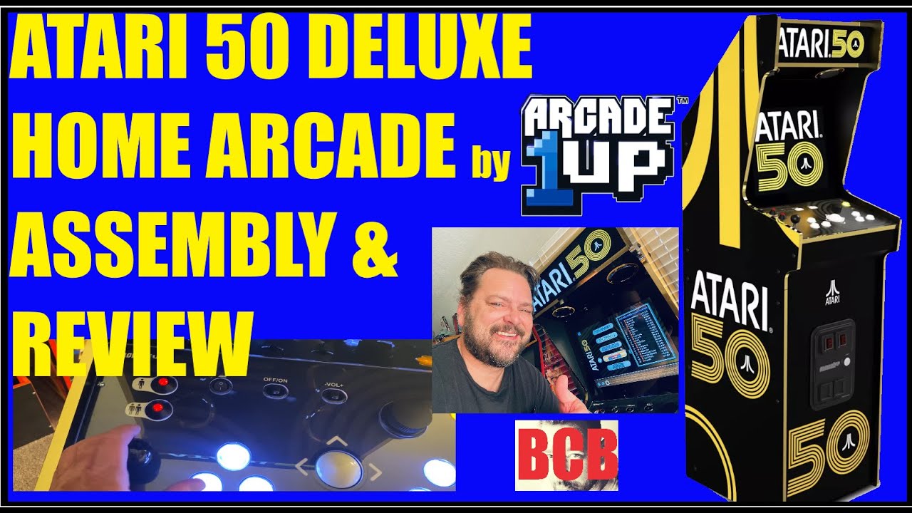 BCB 122: ATARI 50 DELUXE HOME ARCADE by Arcade1Up - Assembly & Review ...