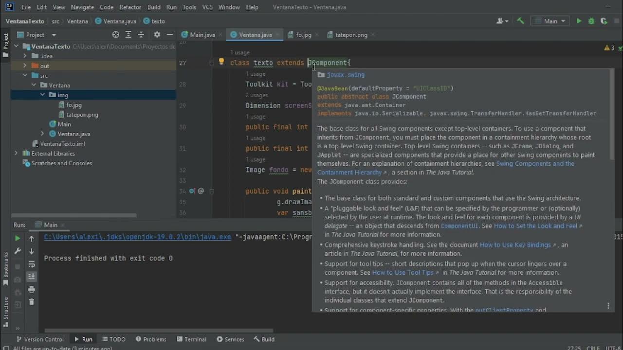 Crear una ventana con JFrame (NetBeans-Java) - Actividad 1 - YouTube