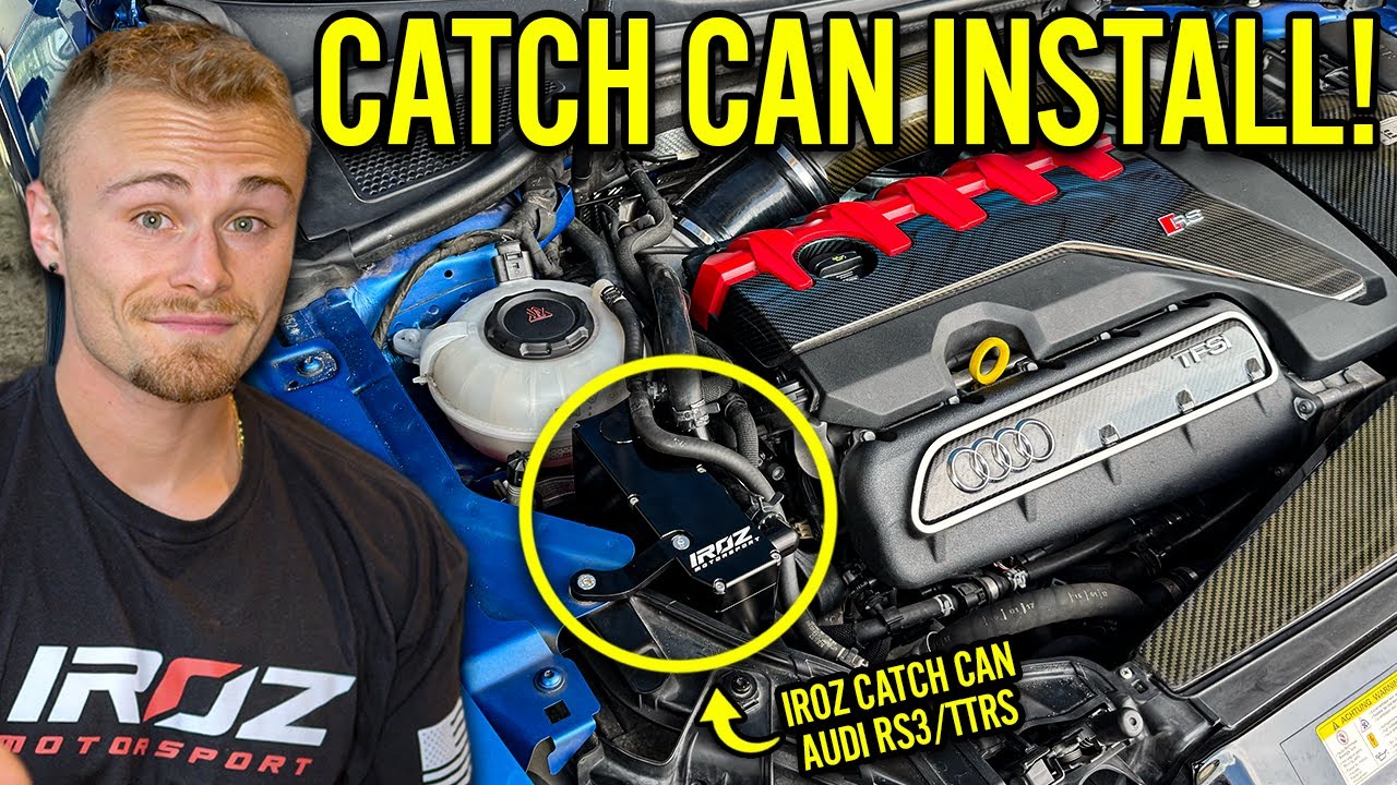 How To Install An IROZ Catch Can On An Audi RS3 Or TTRS - YouTube