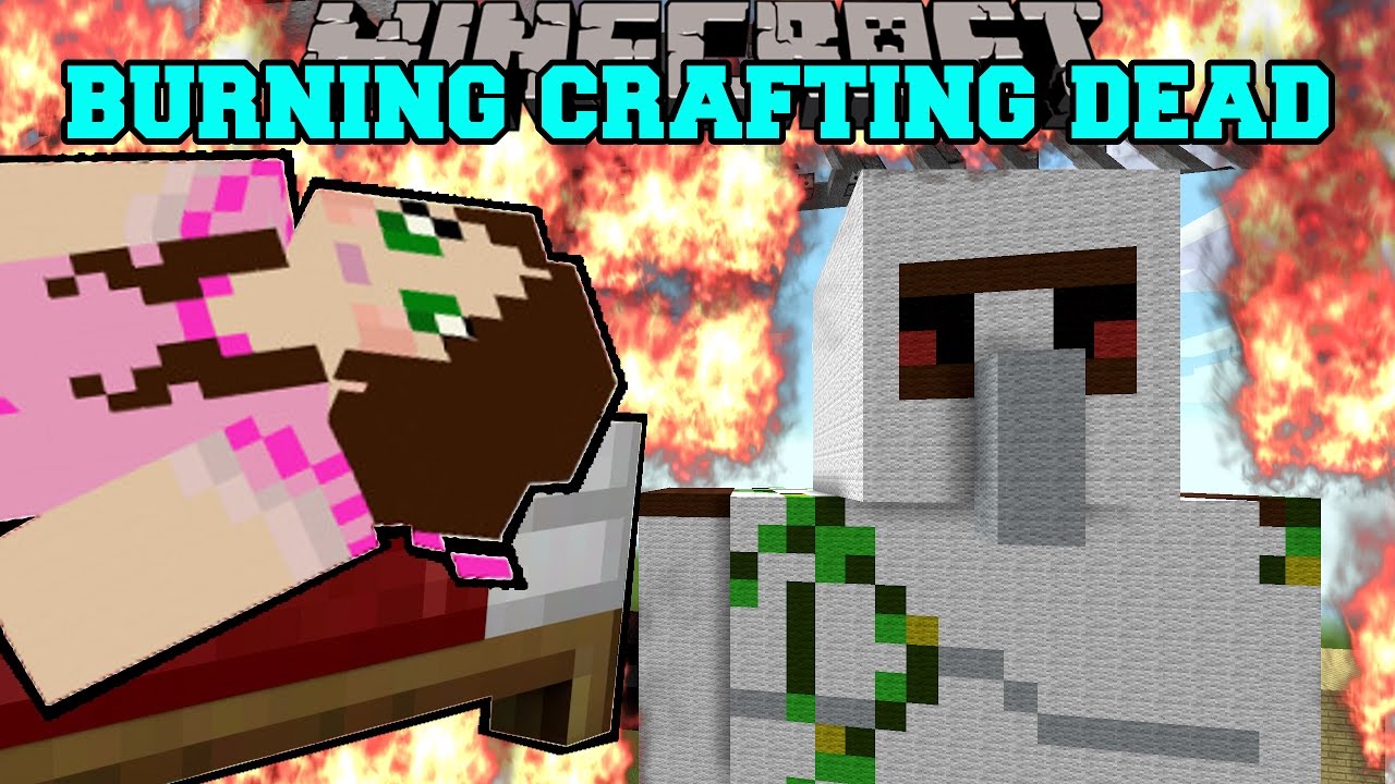 Minecraft: BURNING CRAFTING DEAD! (HONEY BOO BOO, CARTER, & VALENTINE ...