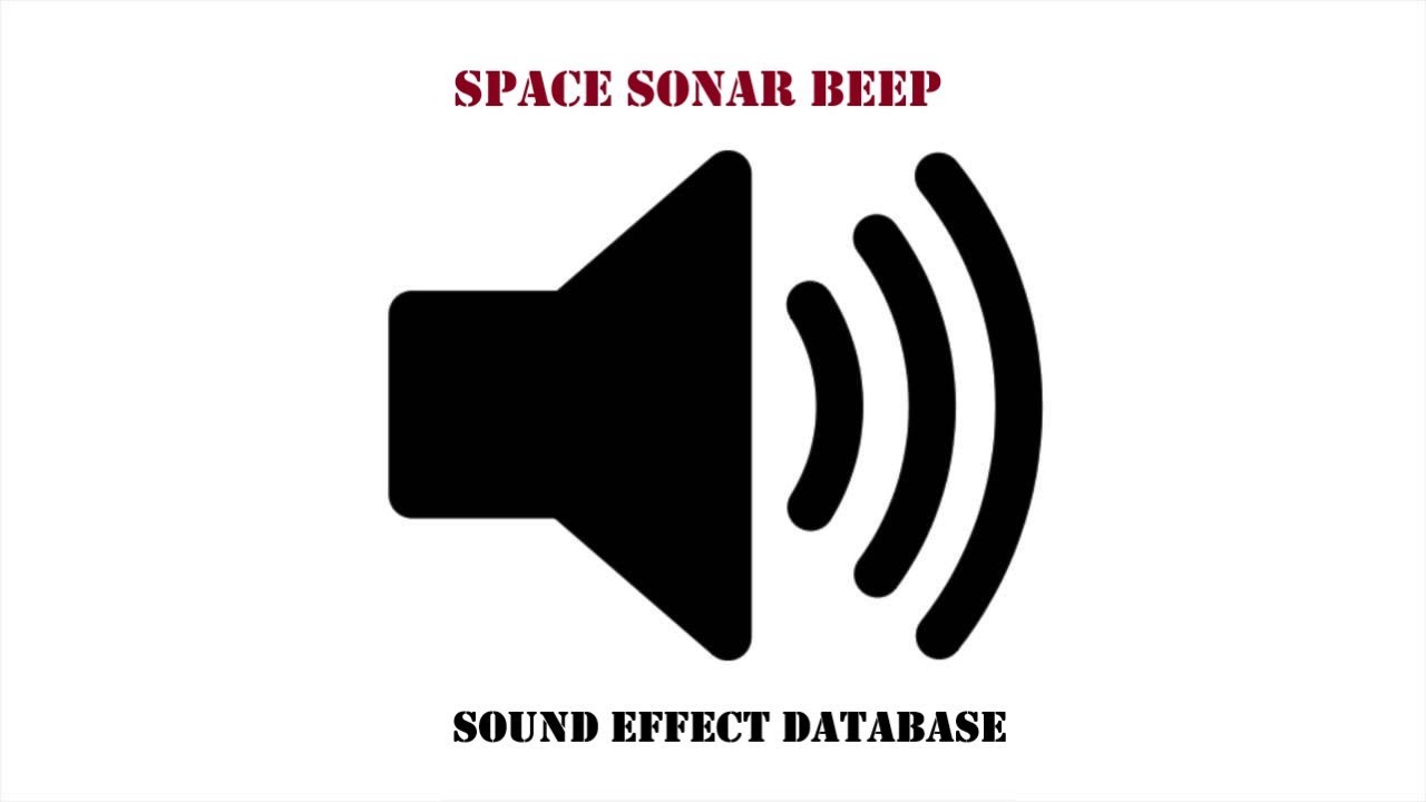 Space Sonar Beep Sound Effect - YouTube