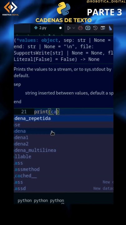Curso Python Desde Cero Cadena De Texto Parte 3 Python Codinglife Pythonprogramming Python