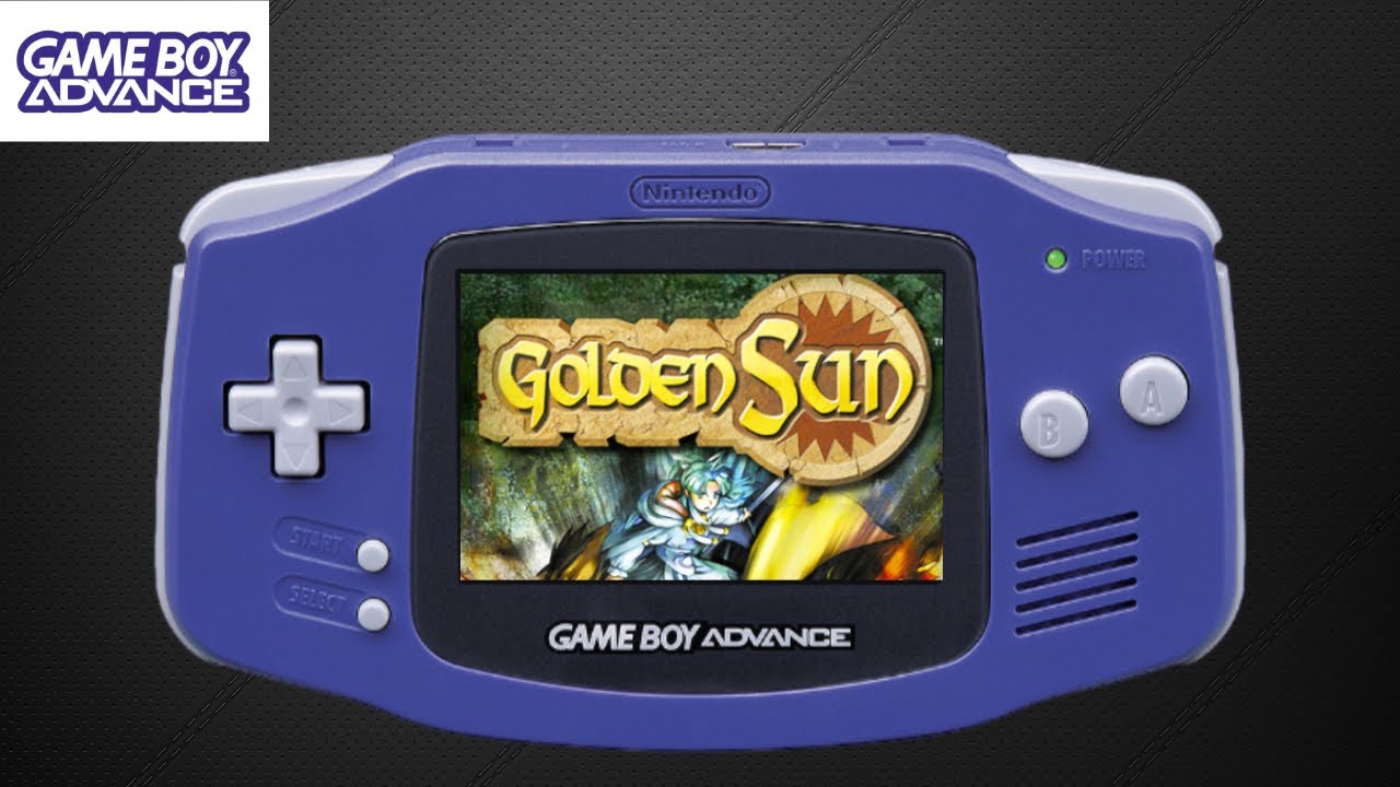 Golden Sun Nintendo Game Boy Advance Handheld Gameplay - YouTube