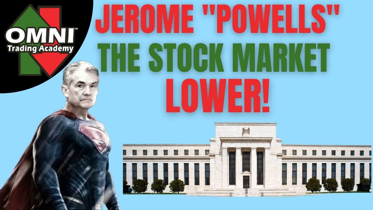 Jerome Powells The Stock Market Lower Bonds Too 11032022 Video 2489 Youtube