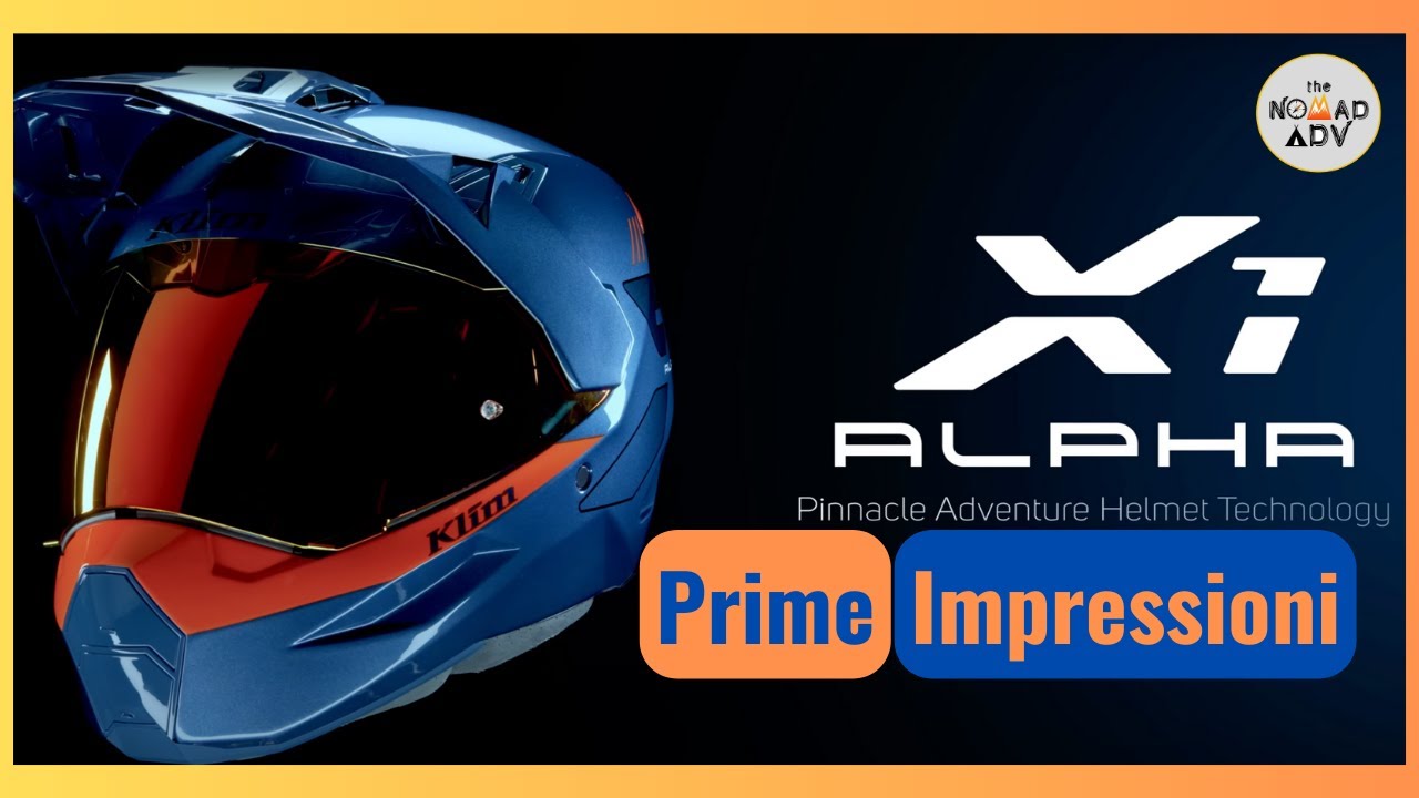 Klim X1 Alpha Helmet - First Impression Eicma 2024 #klimx1 #klimhelmet #eicma2024 - YouTube