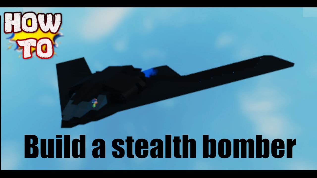 Roblox Plane Crazy: How to build a stealth-bomber - YouTube