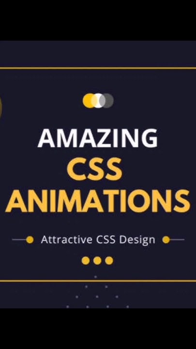 Amazing CSS Animation | Html tutorial for beginners #shorts - YouTube