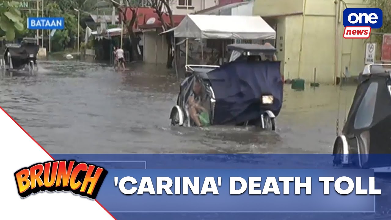 Brunch | Eight dead due to Typhoon Carina – OCD - YouTube