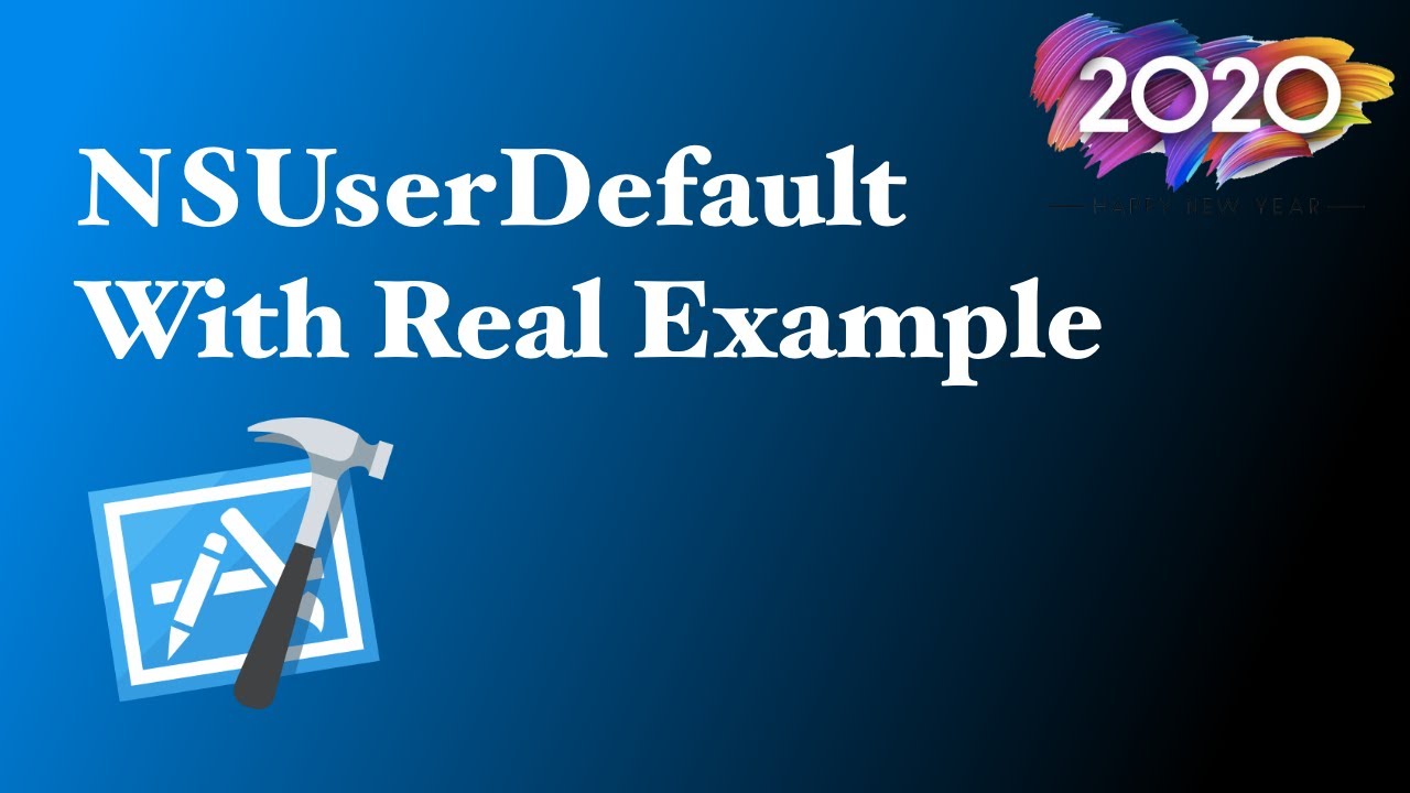 NSUserDefault: How can I use UserDefaults in Swift (2020) - YouTube