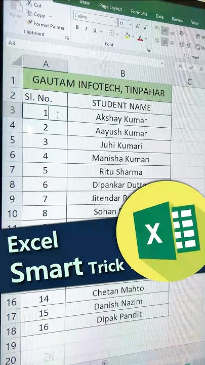 😎💥excel Smart Trick Time Saving Trick Shorts Ytshorts Excel Excelformula Ytviral Compute