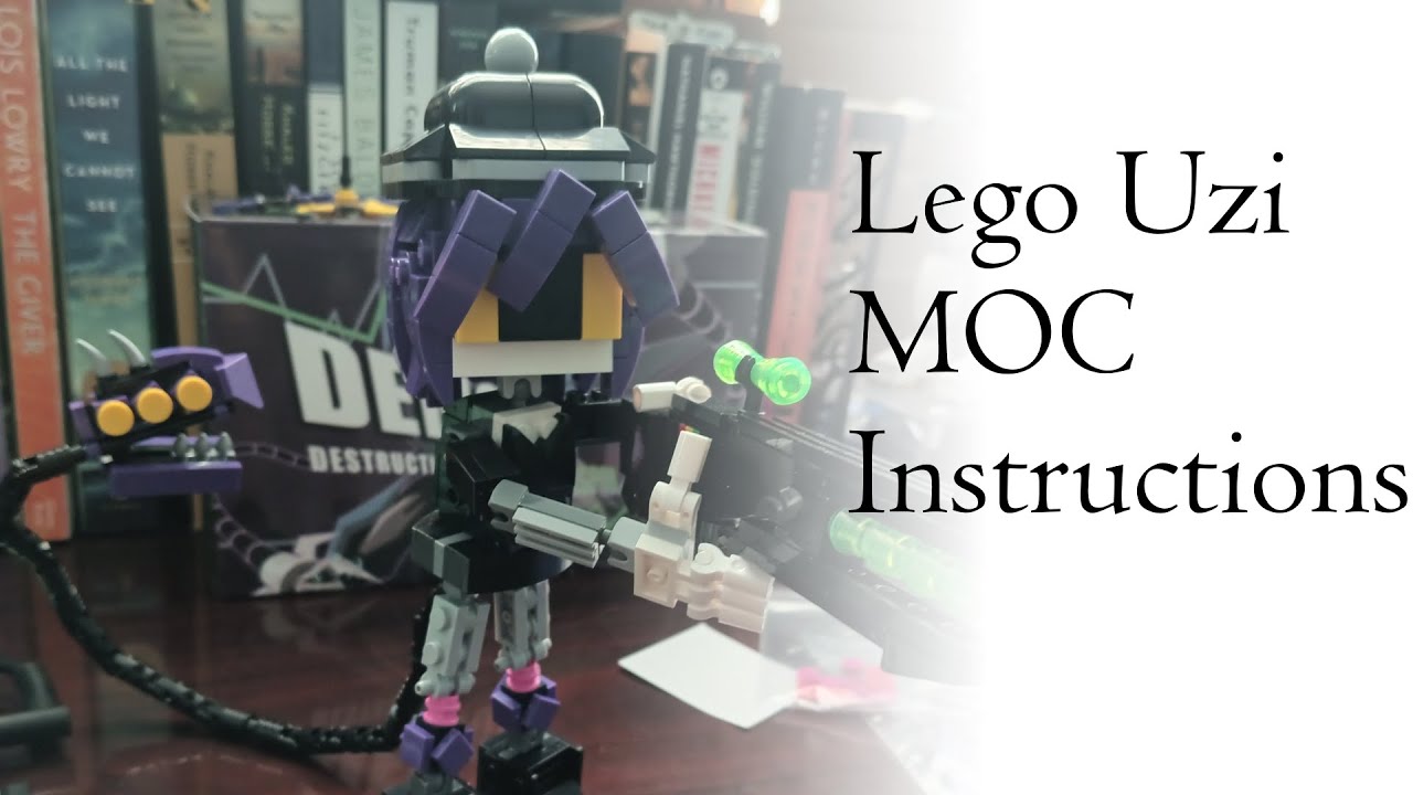 Lego Uzi MOC Instructions | Murder Drones - YouTube