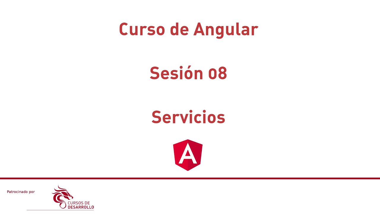 Uso De Servicios 8 Curso De Angular Cursos De Desarrollo Youtube