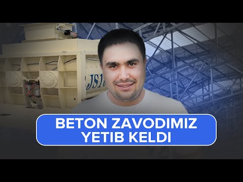 BETON ZAVOD TAYYOR!!!