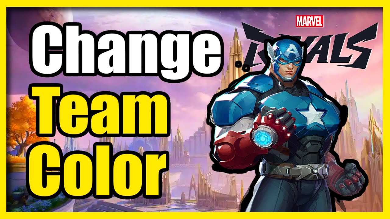 How to Change the Color of your Team in Marvel Rivals (Easy Tutorial ...