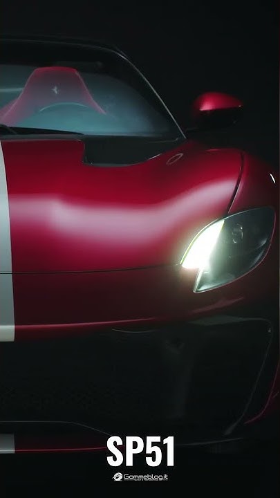 Ferrari SP51 ONE-OFF 812 GTS - YouTube