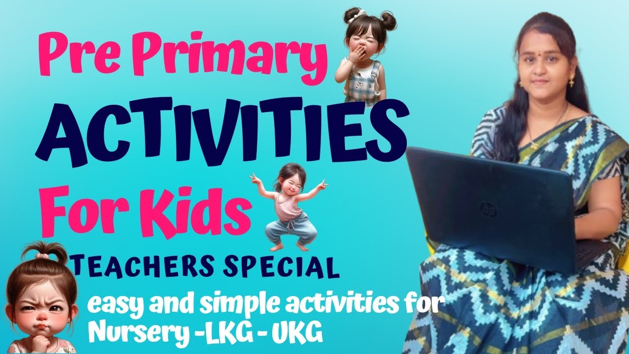 PRE PRIMARY ACTIVITIES|| Classroom activities|| Top 10 activities for ...