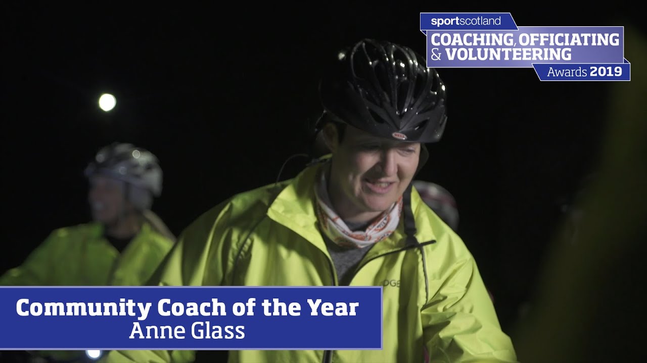COV Awards 2019 | Anne Glass - Community Coach of the Year - YouTube