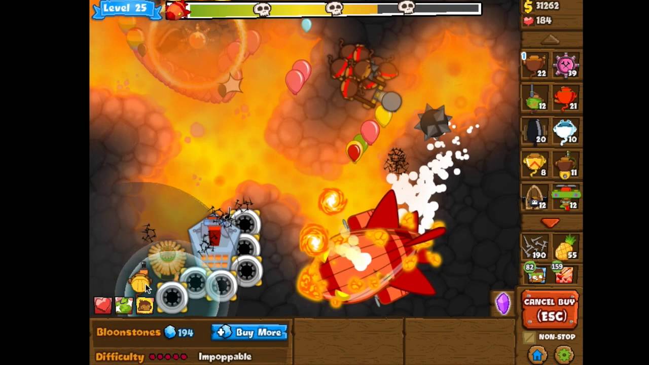 Bloons Monkey City: Blastapopoulos Level 25 - YouTube