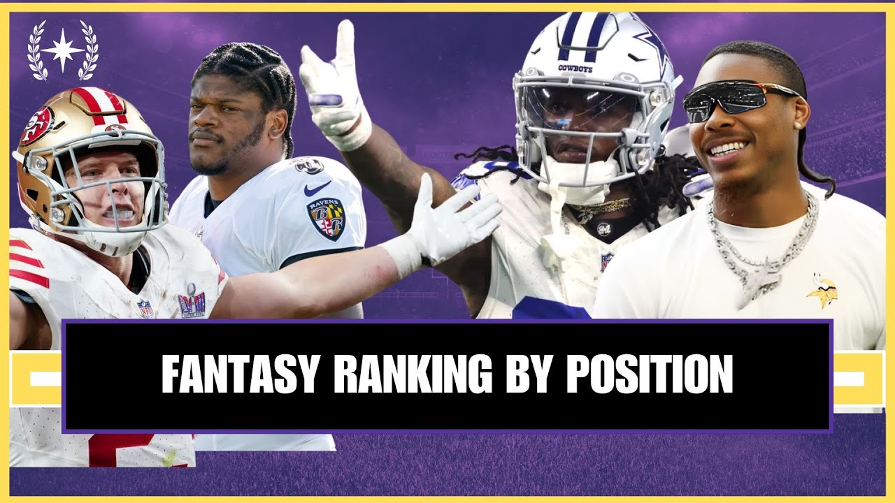 2024 NFL Fantasy Football Rankings: Top 10 Players at Every Position ...