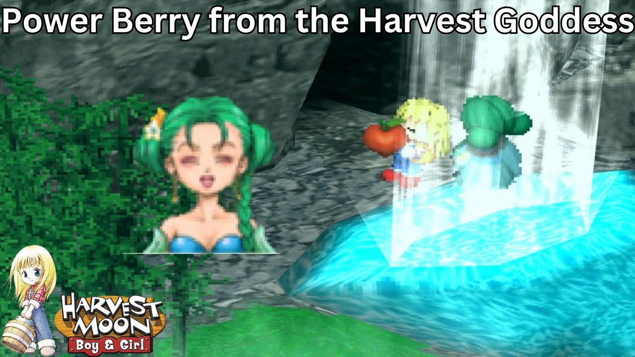 Harvest Moon: Back to Nature for Girl - Power Berry from the Harvest ...