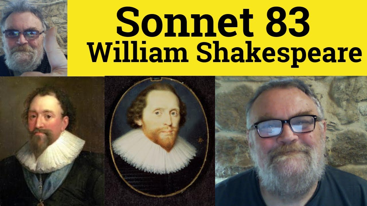 🔵Sonnet 83 by William Shakespeare Analysis I Never Saw That You Did ...