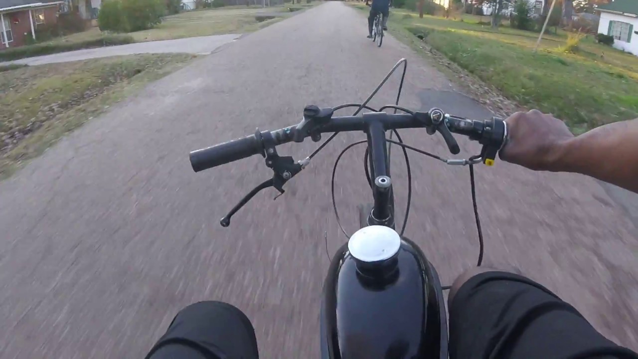 80cc Moped Ride 3 - YouTube