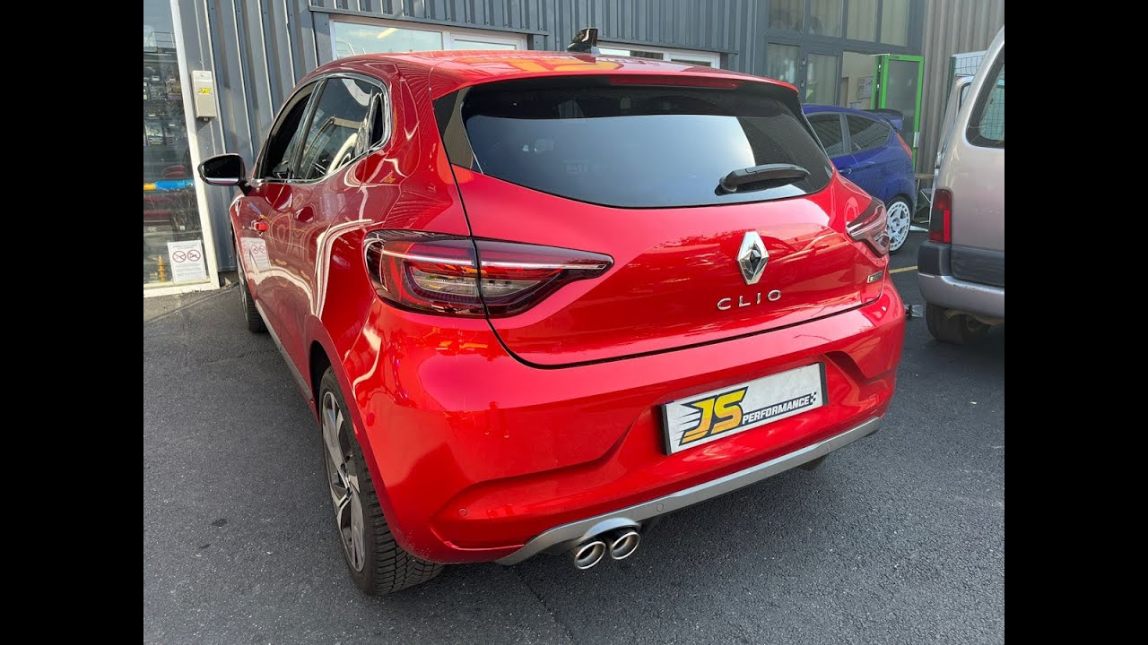 Silencieux tube sur-mesure Renault Clio 5 1.3 tce by JS PERFORMANCE ...