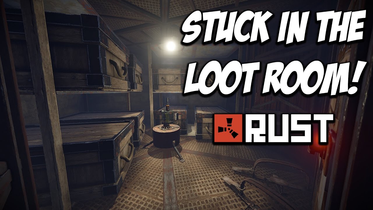 RUST | STUCK IN THE LOOT ROOM! Solo Survival! S3-E12 - YouTube