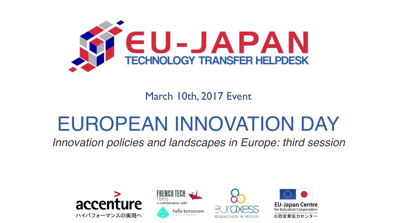 European Innovation Day 2017 - Innovation policies and landscapes in ...