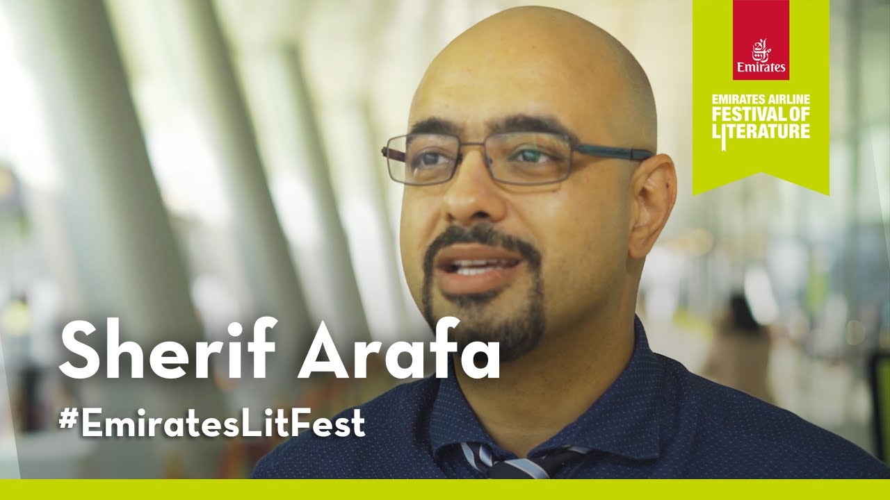 Sherif Arafa talks Positive Psychology at #EmiratesLitFest 2021 - YouTube