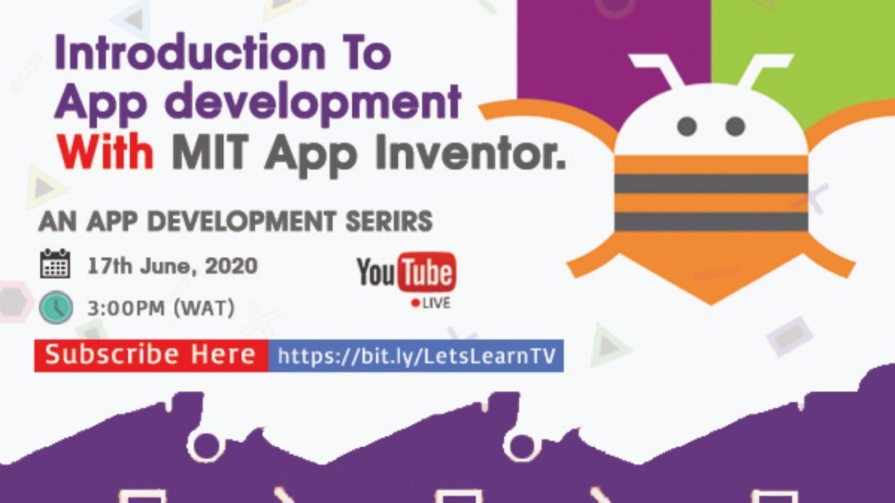 Introduction To App Development Wit MIT App Inventor - YouTube