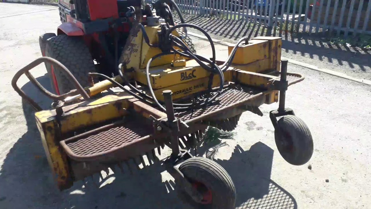 Blec stone rake - YouTube