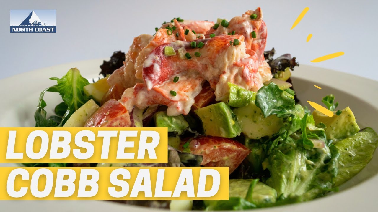 Lobster Cobb Salad | Easy Lobster Recipe | North Coast Seafoods - YouTube