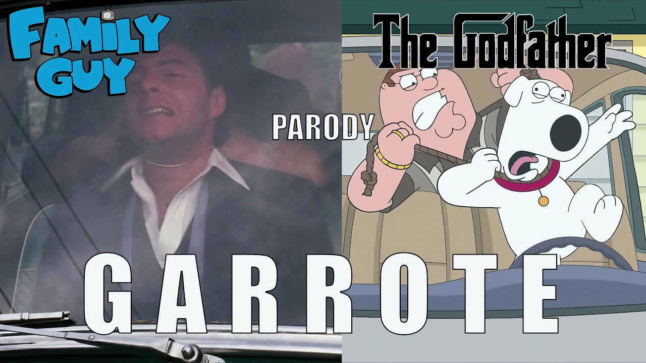 Parody and original. Family Guy. The Godfather. Garrote. - YouTube