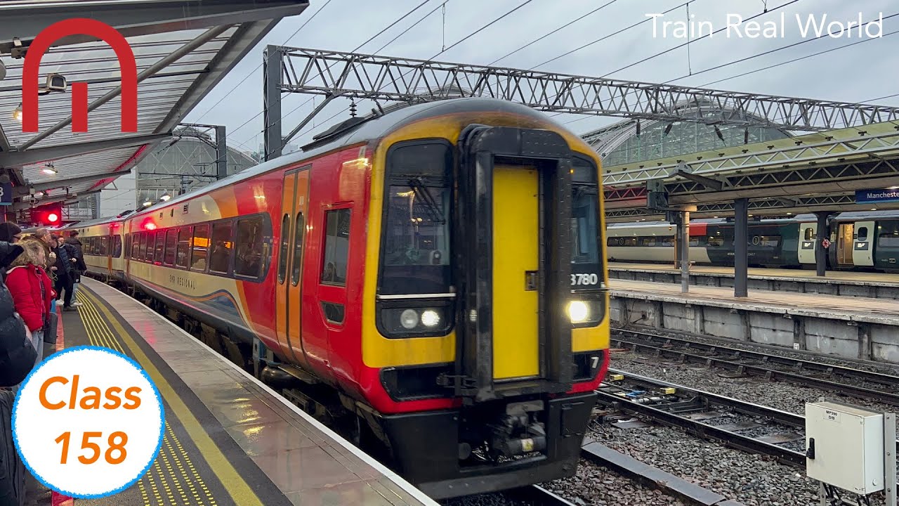 Train Real World - A Trip on the Class 158 - Tour around the Train ...