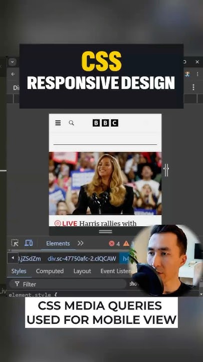 CSS for Mobile Responsive Website Design - YouTube