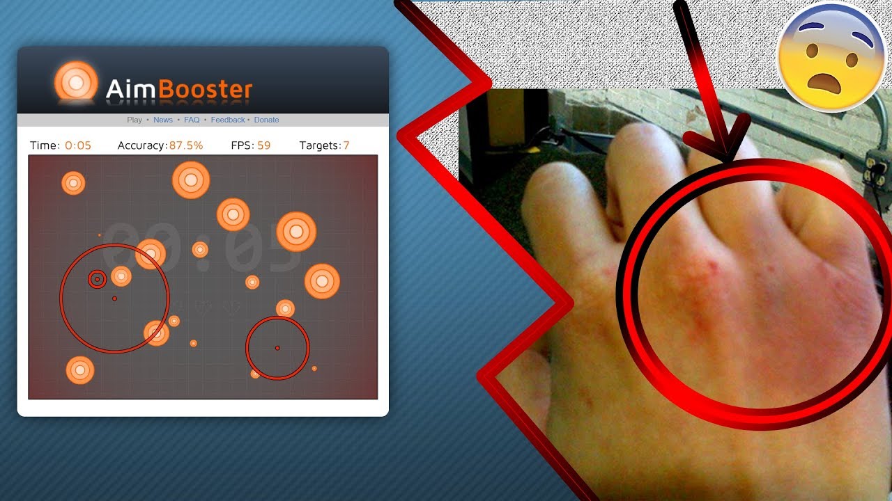 Doing aimbooster for 2 hours. - YouTube