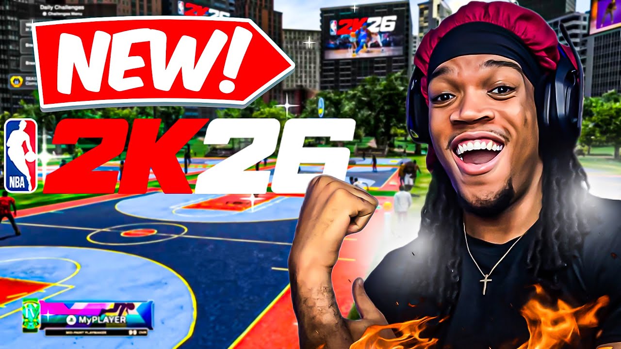 ITS FINALLY HERE! NBA 2K26 PARK TRAILER! ALL BRAND NEW STUFF! - YouTube