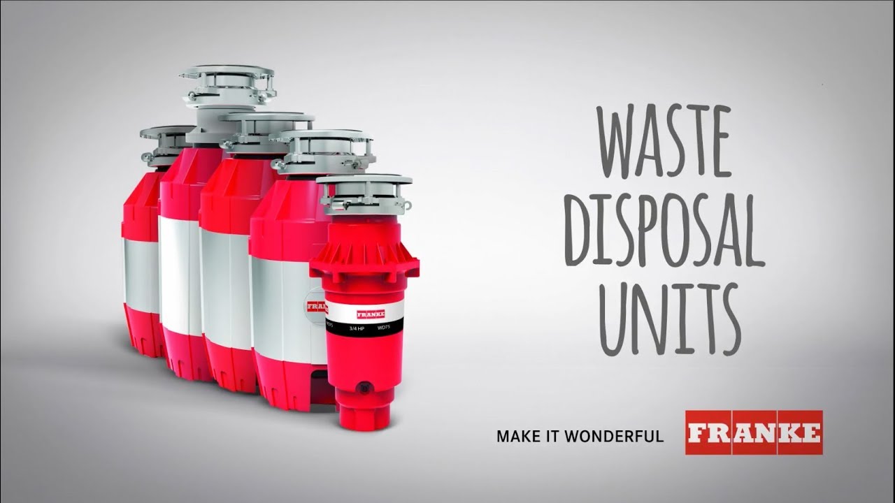 Franke Waste Disposal Units - YouTube
