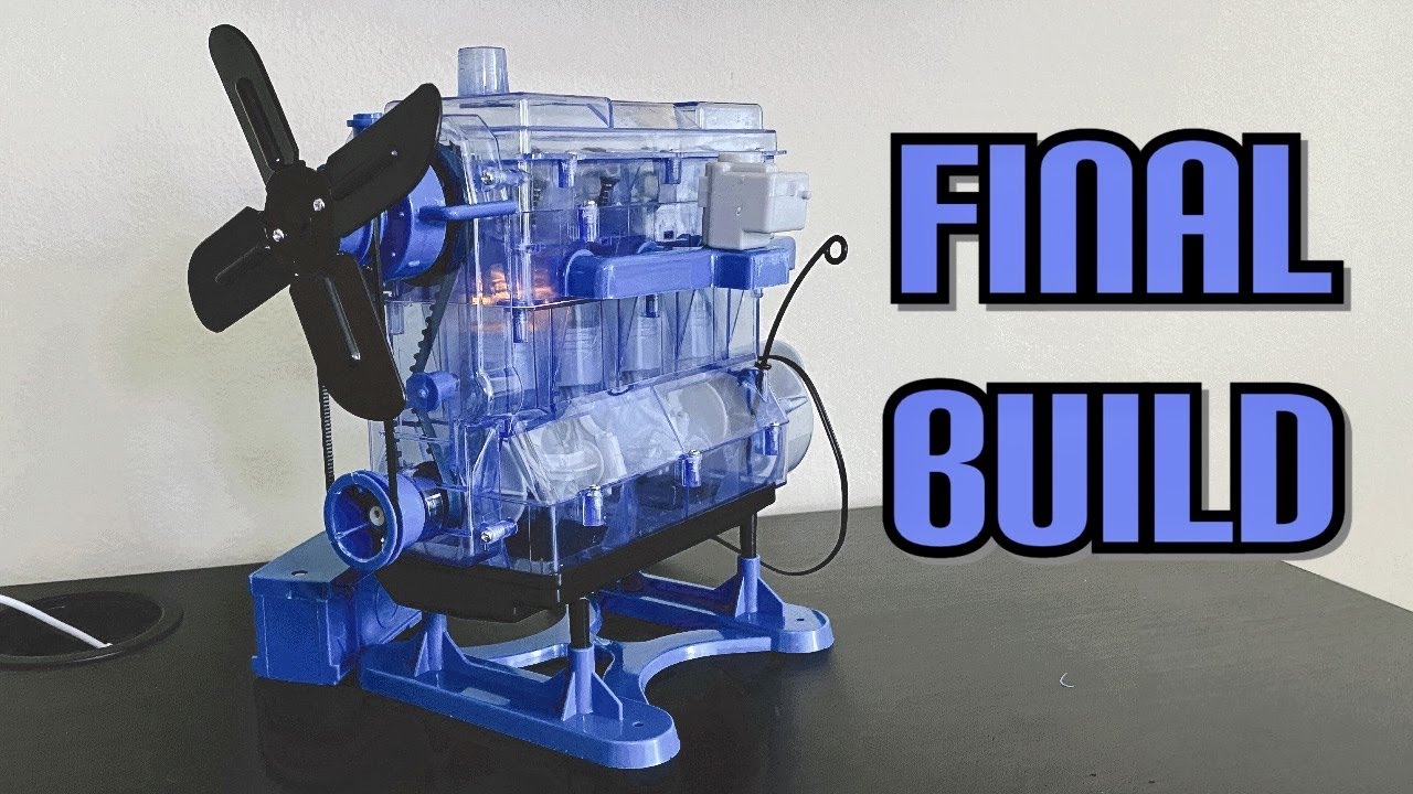 See Thru Engine Build (part 3) - YouTube