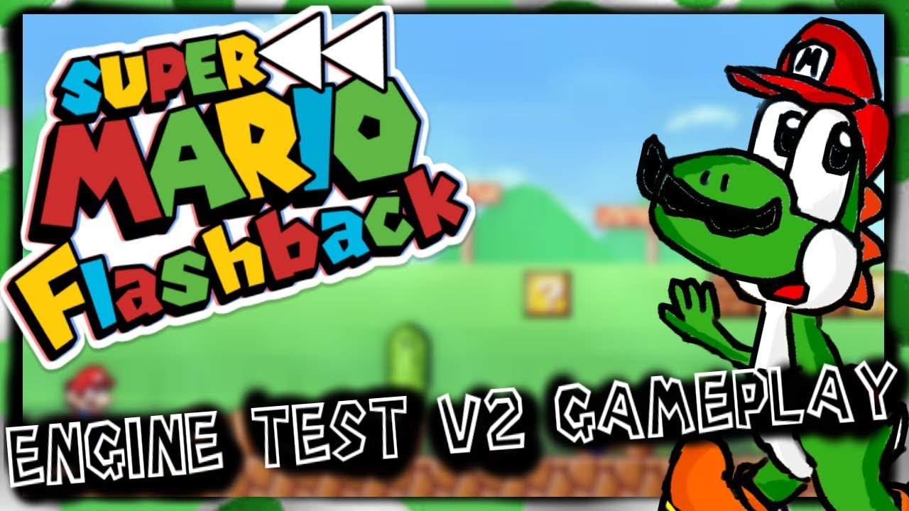 Super Mario Flashback | Engine Test v2 Gameplay - YouTube