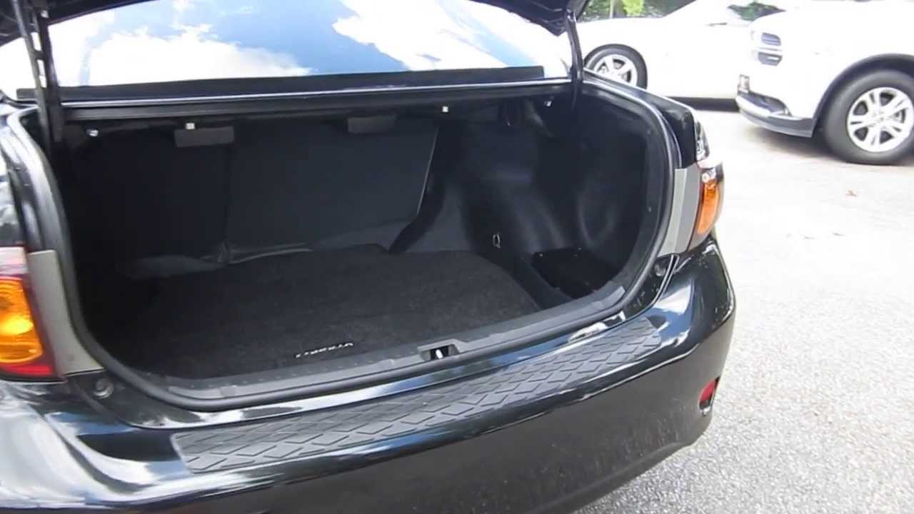 2009 Toyota Corolla, Black - STOCK# 13720 - Trunk - YouTube